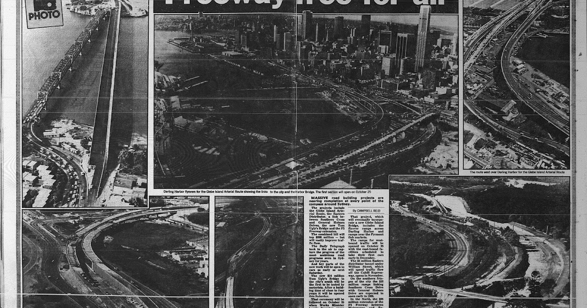 Fab Sydney Flashbacks: 1987: Freeway free-for-all