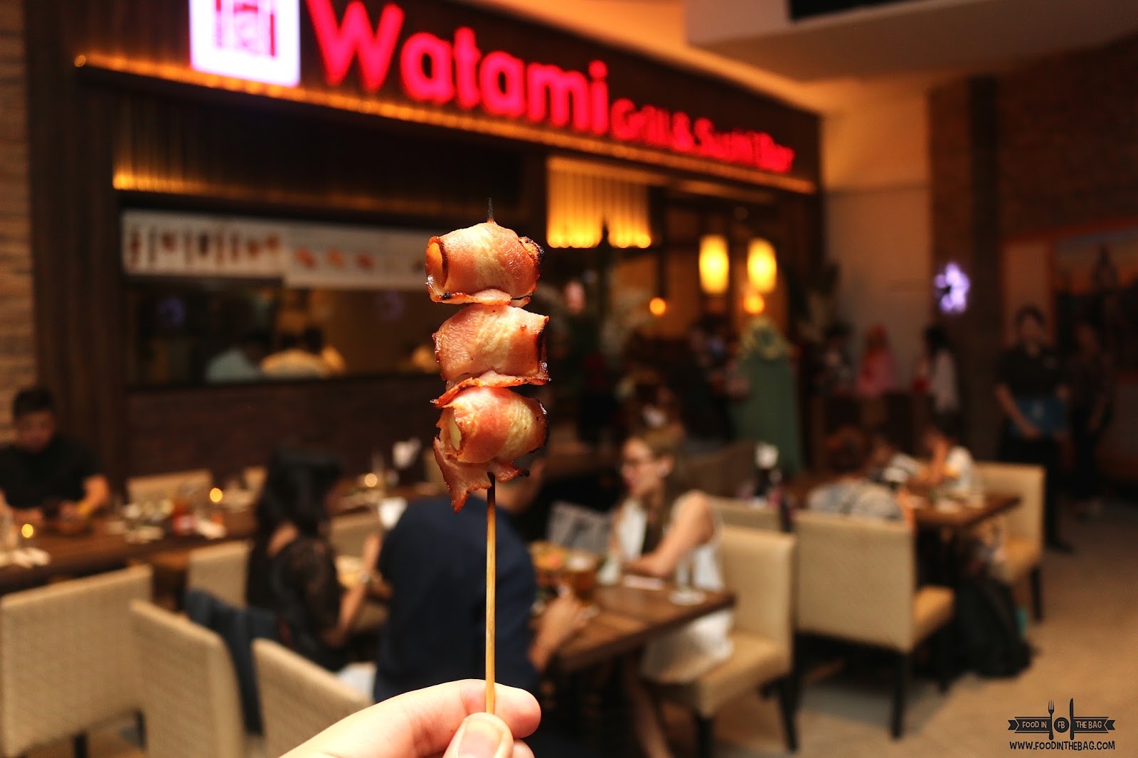 WATAMI Grill and Sushi Bar in BGC UPTOWN MALL | Food In The Bag