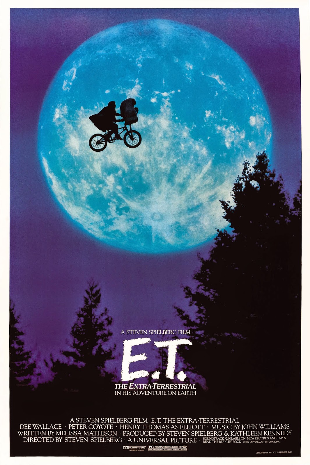 AFICHES Y POSTERS DE PELICULAS: AFICHE DE E.T.