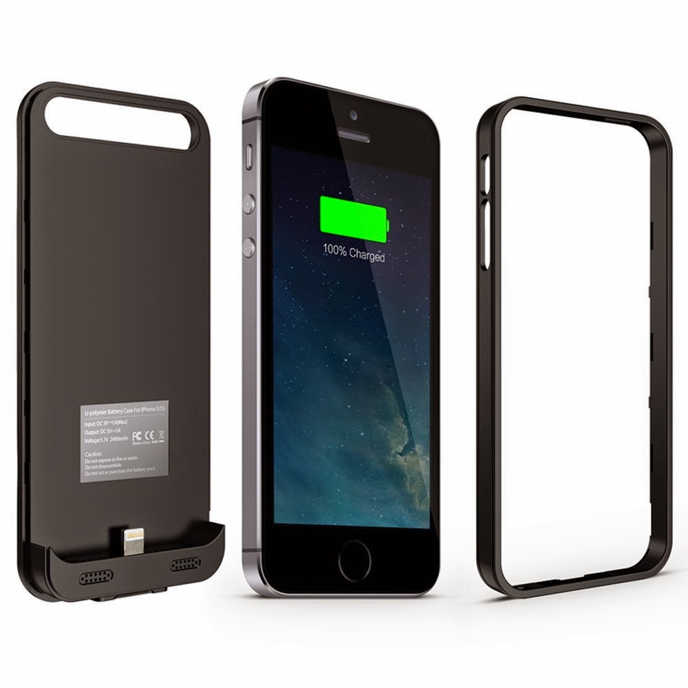 iPhone 5 Battery Case with Built-in Kickstand ~ Cell Phone Cases and Cover