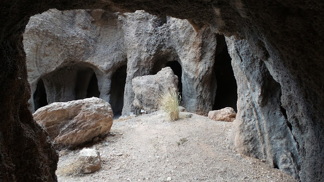 Im Barranco de Guayadeque welcher am Küstenabschnitt anfängt und am ...