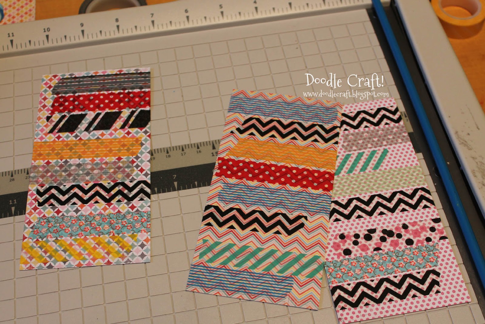 Washi Tape Bookmarks!
