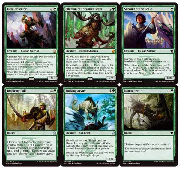Magic the Gathering Adventures: Dragons of Tarkir Review: Green
