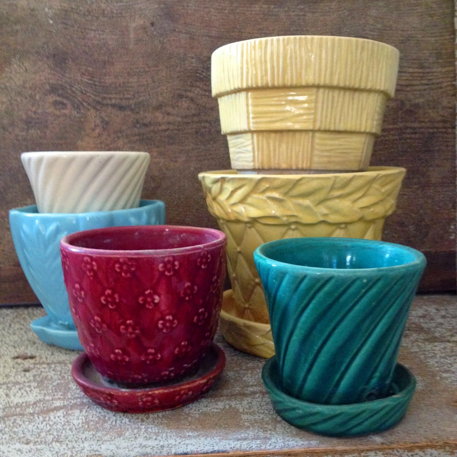 I Love Collecting: FLOWER POTS!