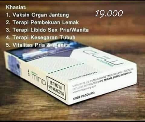 ROKOK SIN HERBAL: SIN HERBAL PT. tridaya sinergi indonesia