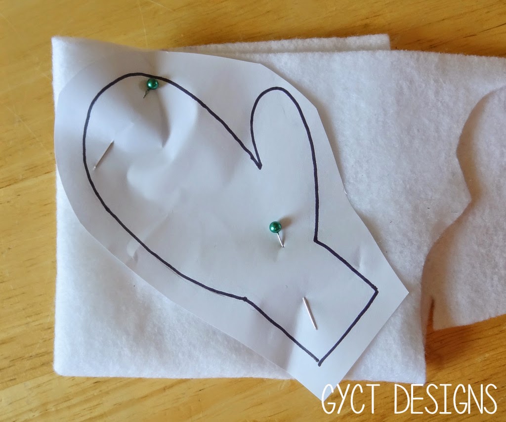 DIY Keepsake Mitten Ornaments Tutorial | Sew Simple Home