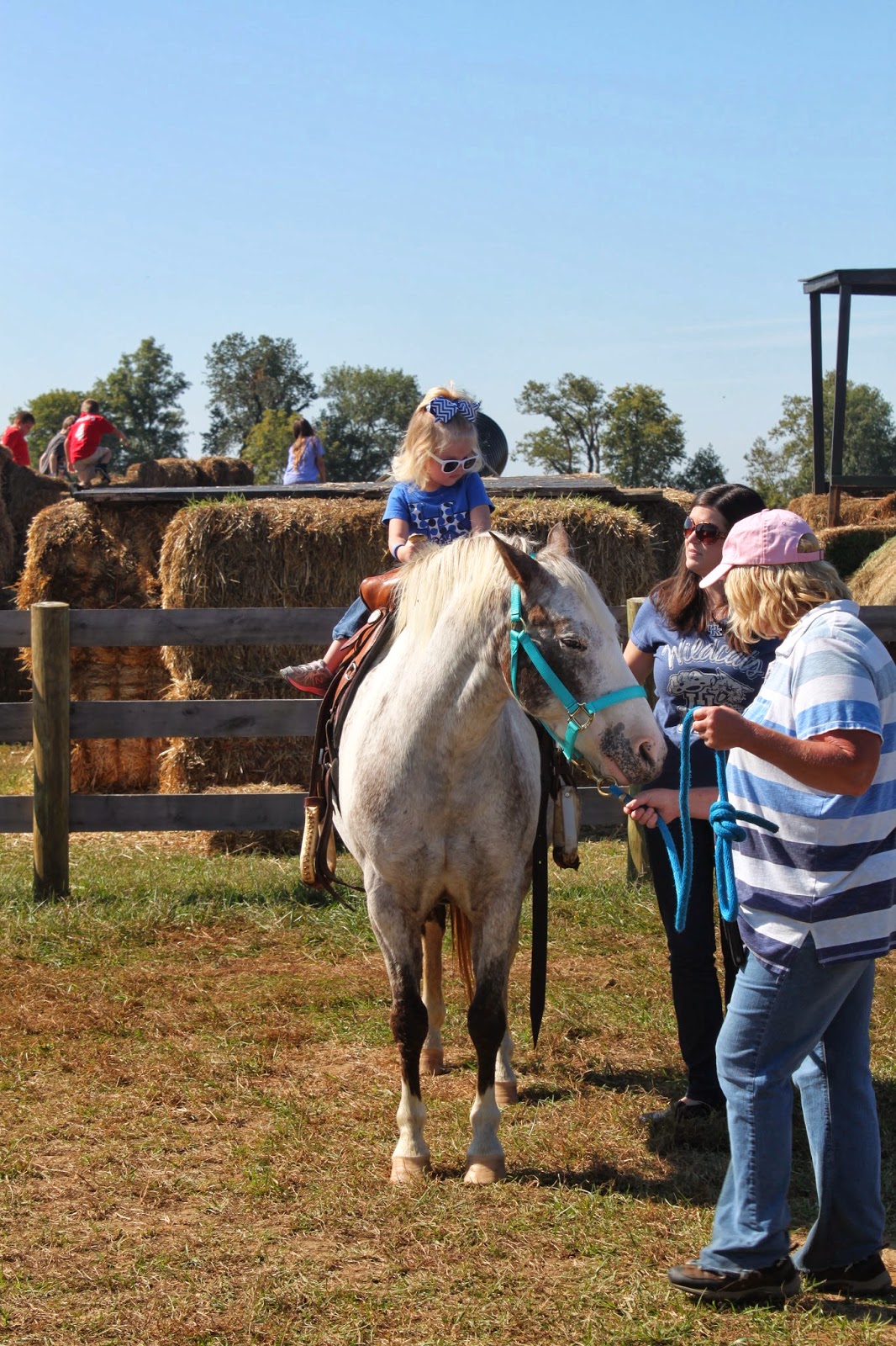Sugar and Spice...: First Horsey Ride!