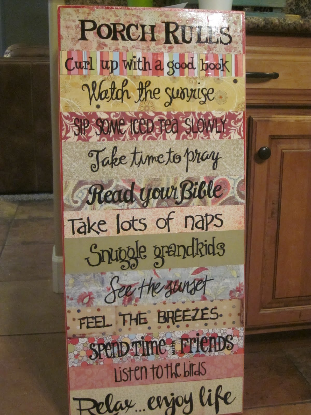 Sweetie Pie Paintings: Rule Boards