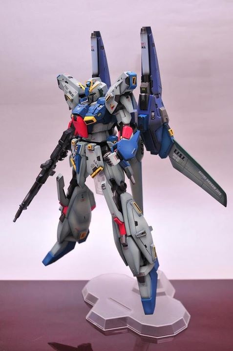 GUNDAM GUY: RGZ-91 B RE-GZ Custom - Painted Build