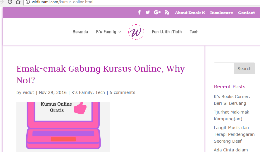 BW BP Widi Utami ~ Lajang Life