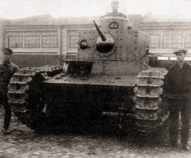 Tank Archives: First Soviet Tanks