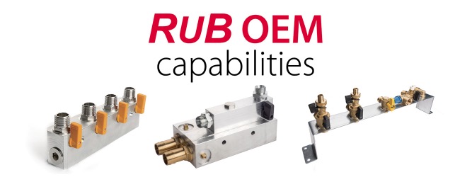 RuB Valves: RuB OEM CAPABILITIES