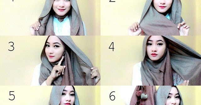 Hijab Tutorial Style Hijab Pashmina | Jilbab Tutorial Hijab