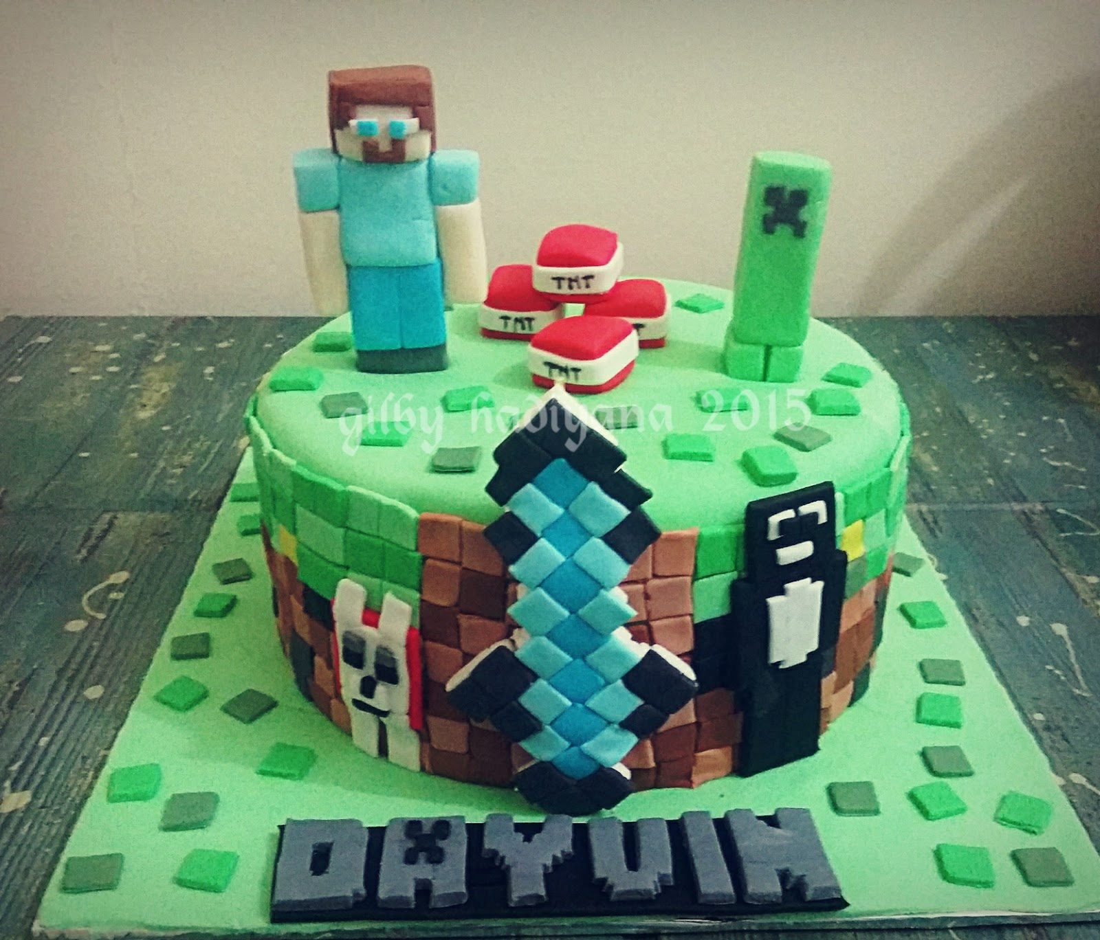 Minecraft Cake minecraft-cake