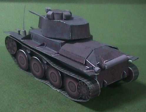 Papercraft - Panzer 38 Tank - Papercraft4u | Free Papercrafts, Paper ...