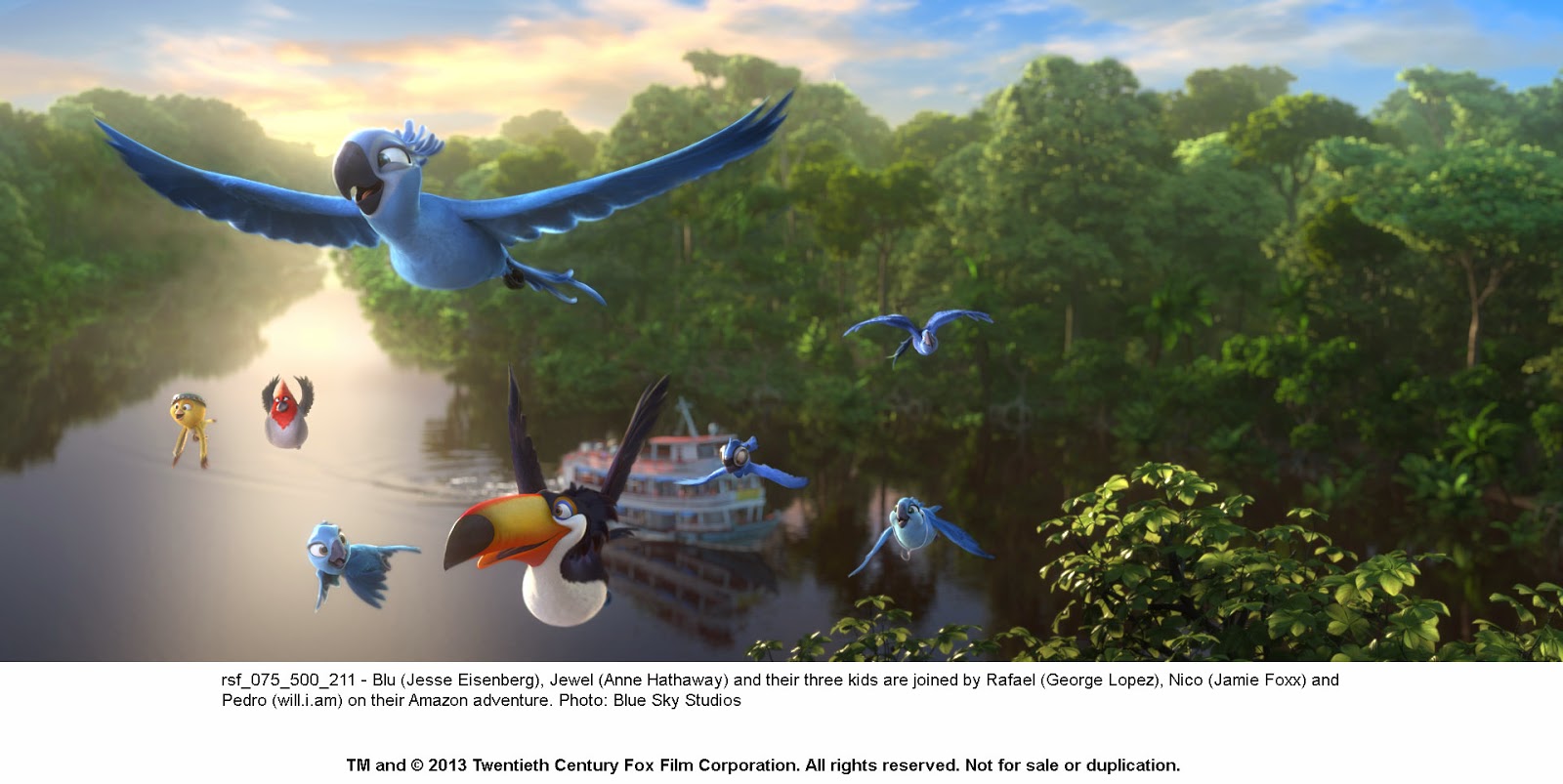 Allie's Entertainment Blog: RIO 2 IMAGES AND TRAILER IN THEATRES APRIL 11