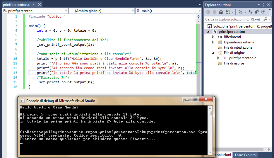 Lavori e Lavoretti: C e C++: Appunti di una riscoperta 8