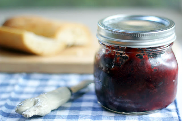 Blue Kale Road: Autumn Spiced Plum Jam