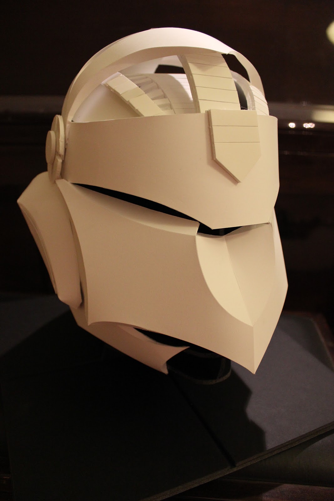 Gina Chang: my paper helmet!!