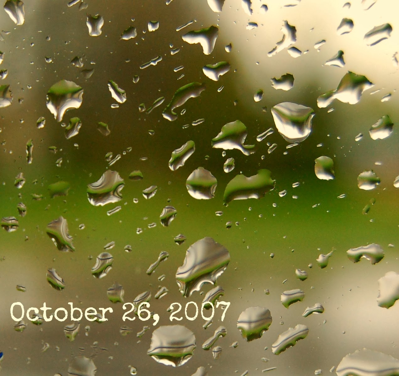 The Silent Isle: Remembering October 26: my greatest fear realized