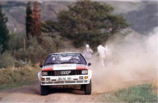 Audi Quattro Rally Jump