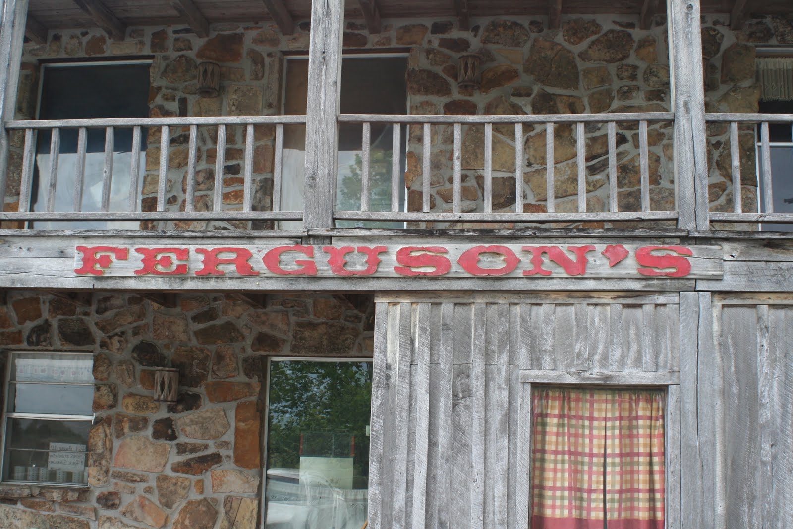 What a Country!: Ferguson's Restaurant - St. Joe, Arkansas