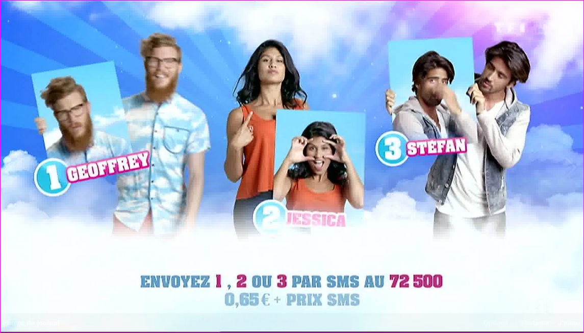 TV: Secret Story 8 Nominations : Jessica, Geoffrey, Stéfan
