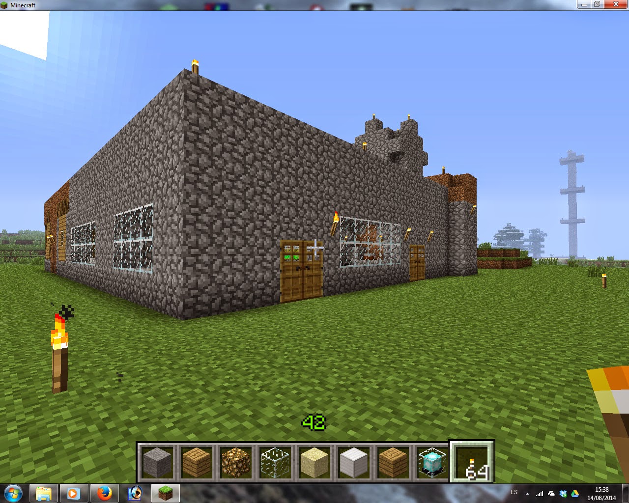 Construcciones en Minecraft: Antiguo Poblado Fortificado