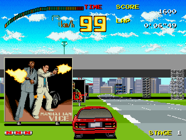 VGJUNK: FULL THROTTLE / TOP SPEED (ARCADE)