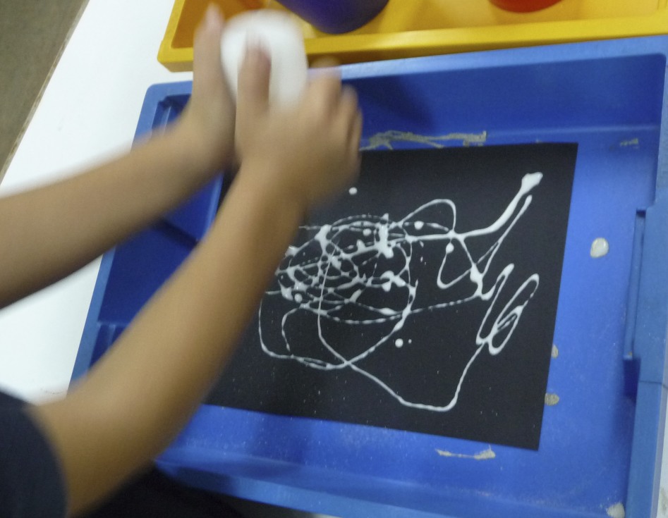 De Mello Teaching: Sand Collage