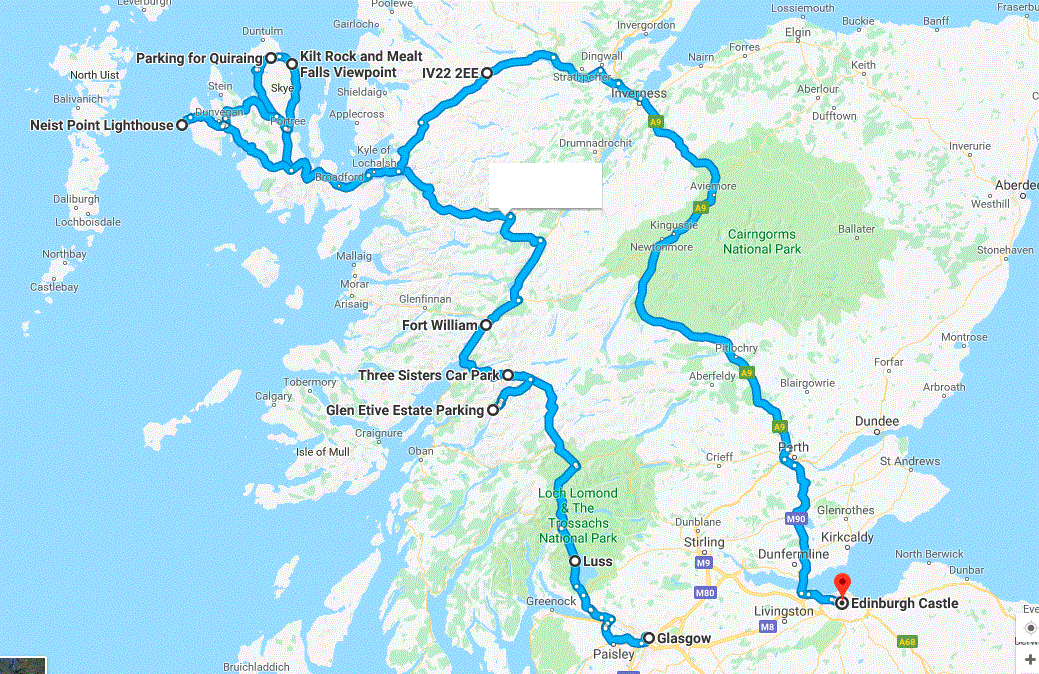 Scotland Itinerary 6 Days