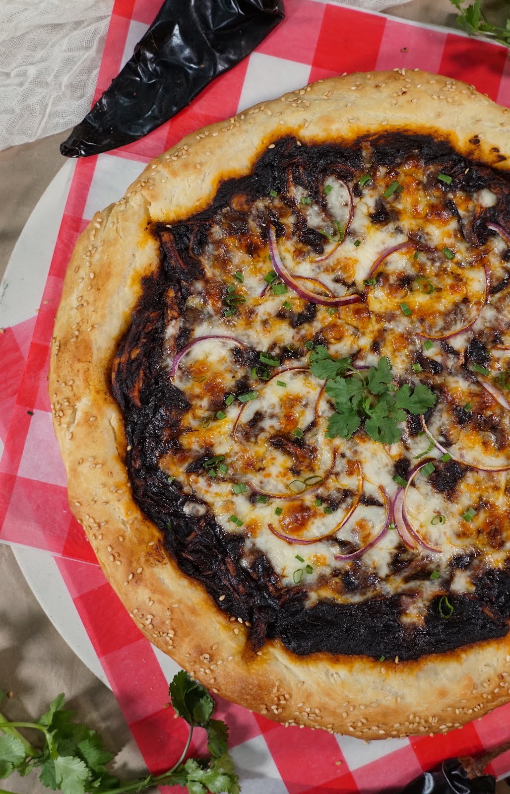 Pizza de Mole - Mi Cocina Rápida