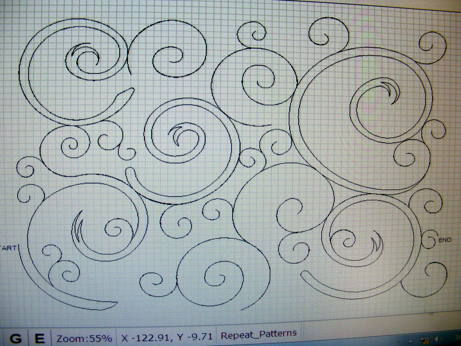 TIA CURTIS QUILTS: Some Edge to edge designs