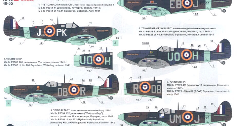 A Scale Canadian: Authentic Decals War Gifts: Presentation Spits
