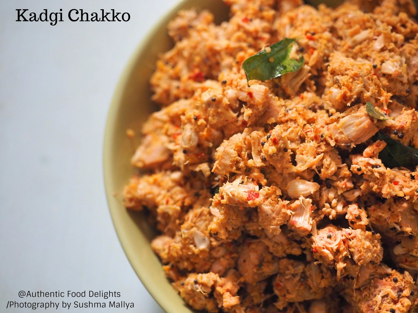 Authentic Food Delights: Kadgi chakko