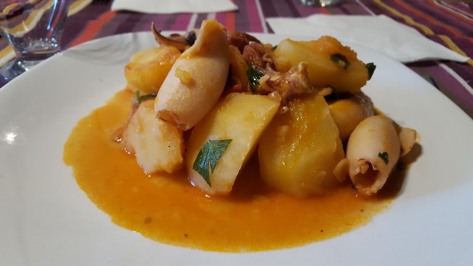 Le Bonheur de la Cuisine: Lulas Estufadas com Batatas