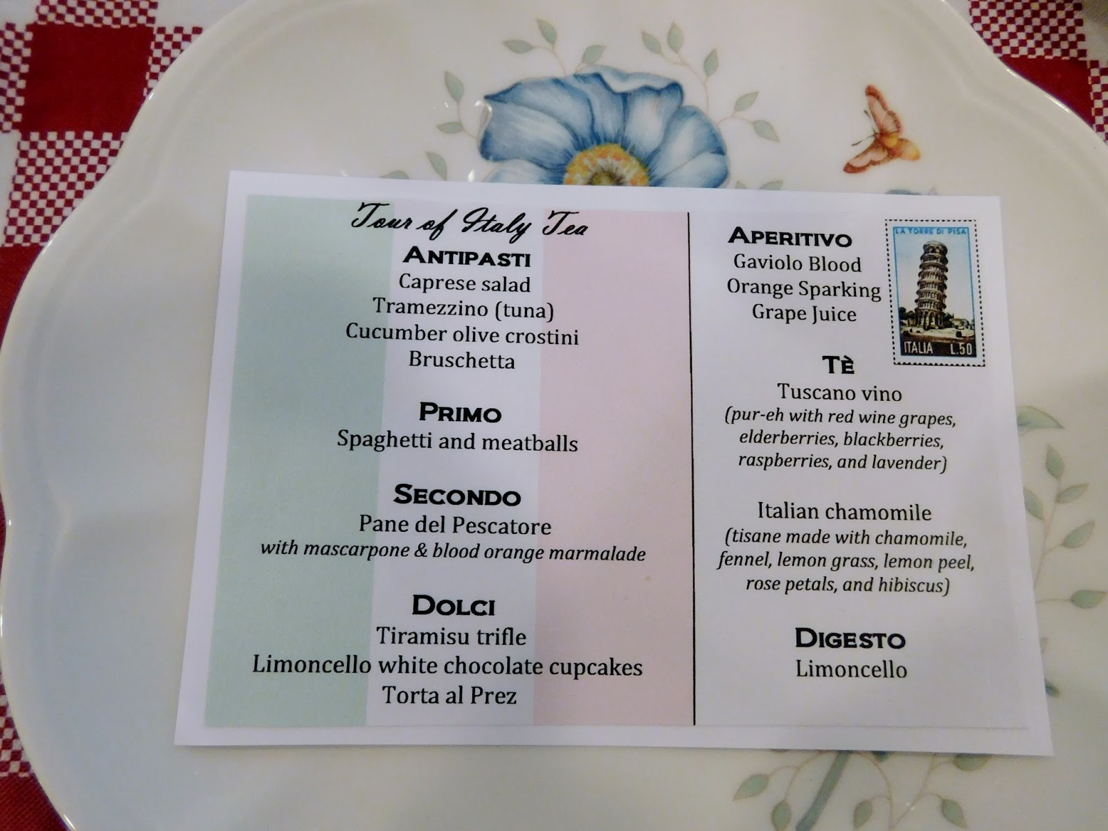 Teatime Journeys: Tour of Italy Tea