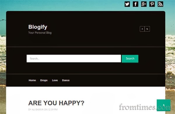 Blogify Responsive