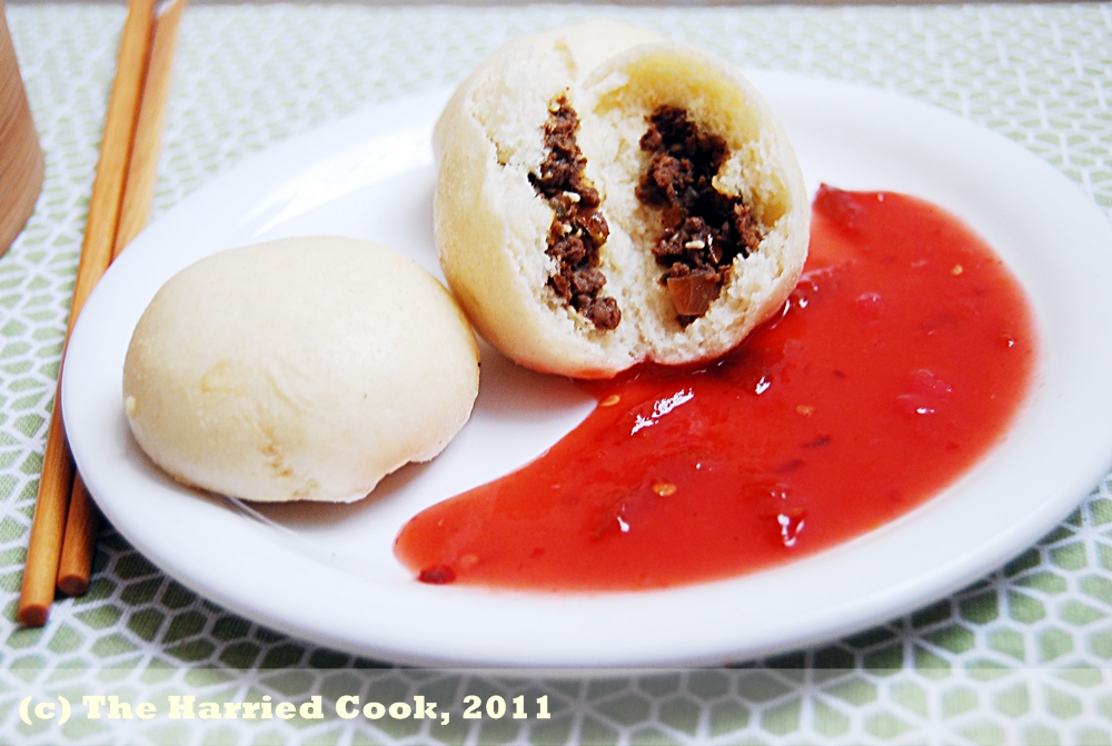 The Harried Cook: Steamed Buns w/ Five Spice Sesame Pork