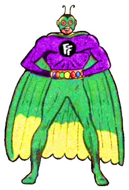 Misfit Robot Daydream: Batman's Weirdest Villains: Firefly