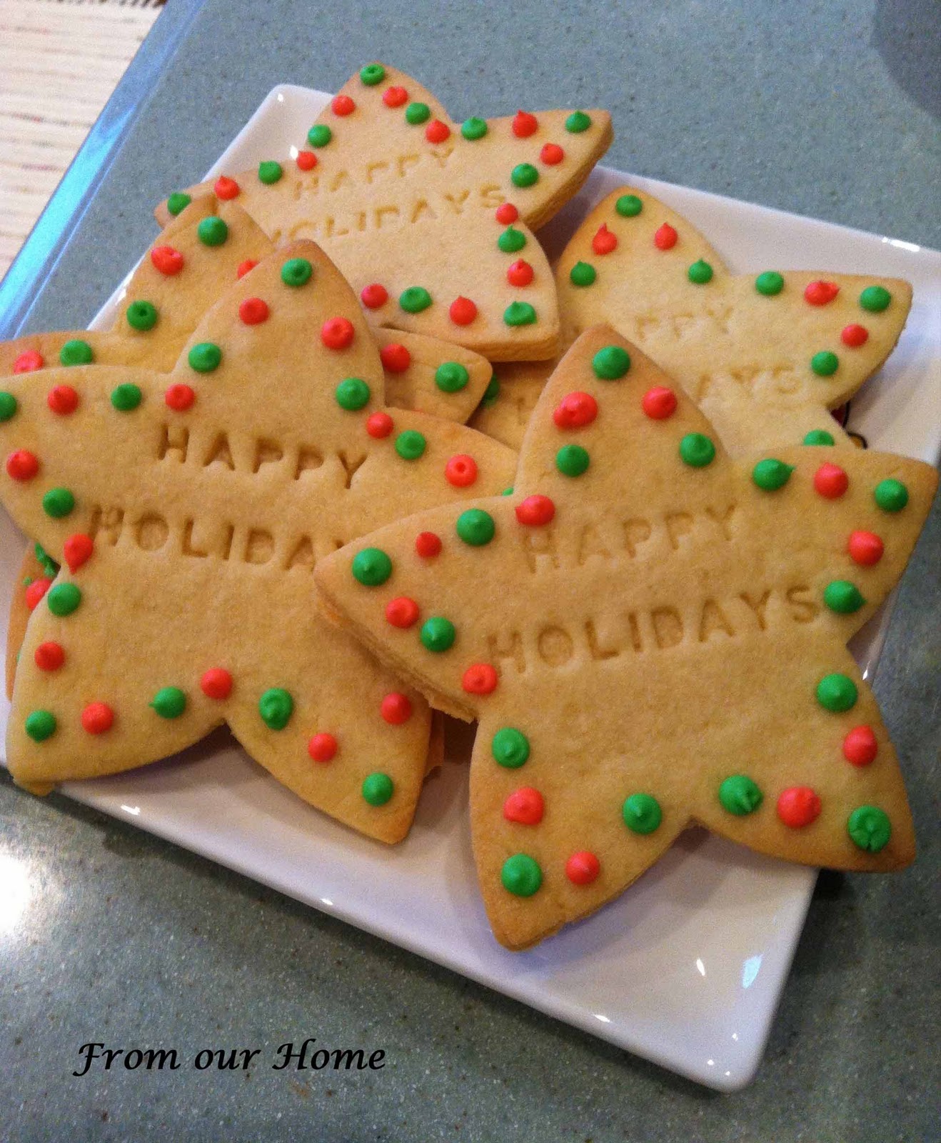 From Our Home: Cookies with a Message
