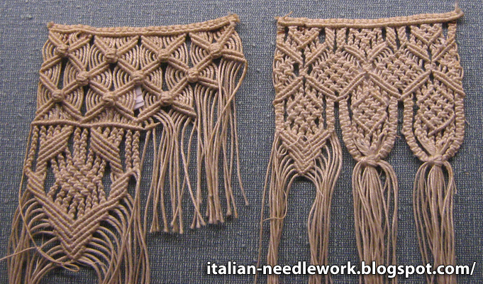 Italian Needlework: Macrame Fringes