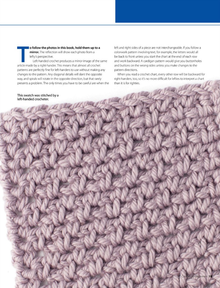 Crochet for beginner magazine | knitting and crochet