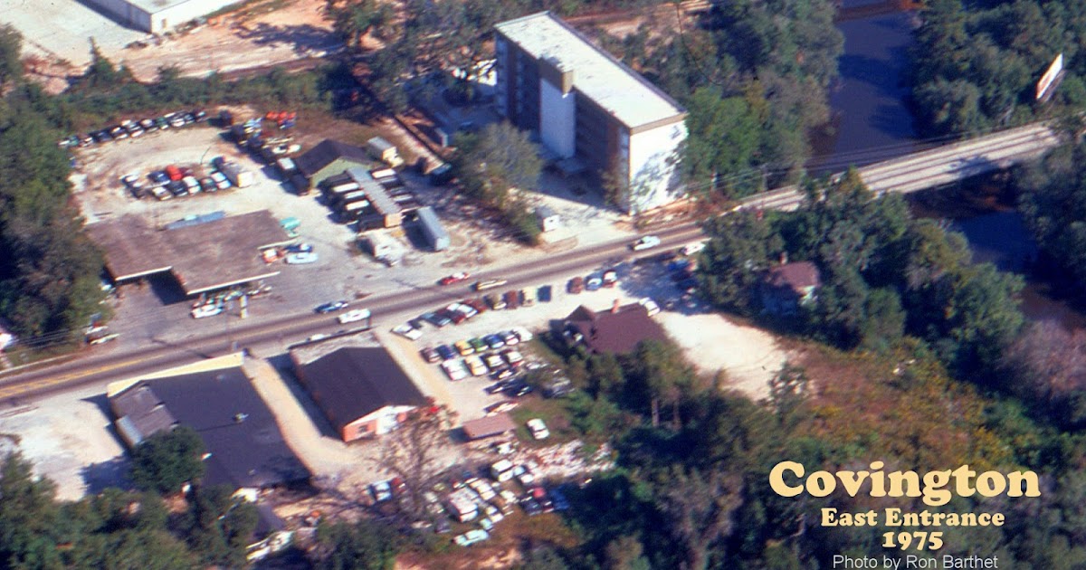 Covington Downtown: Aerial Photographs of Downtown Covington Over the Years