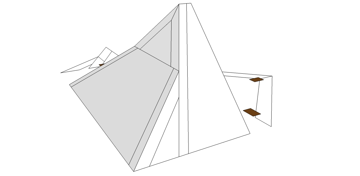 Roof Framing Geometry: The single sided hip sprocket
