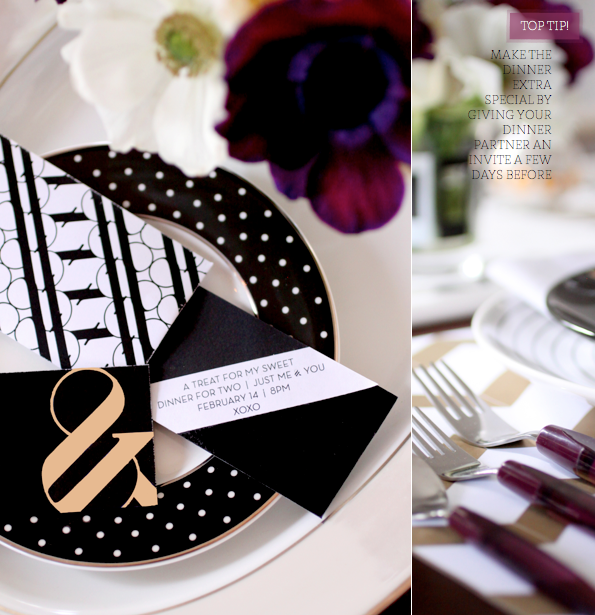 Bright.Bazaar: Tablescape 101: A Table For Two