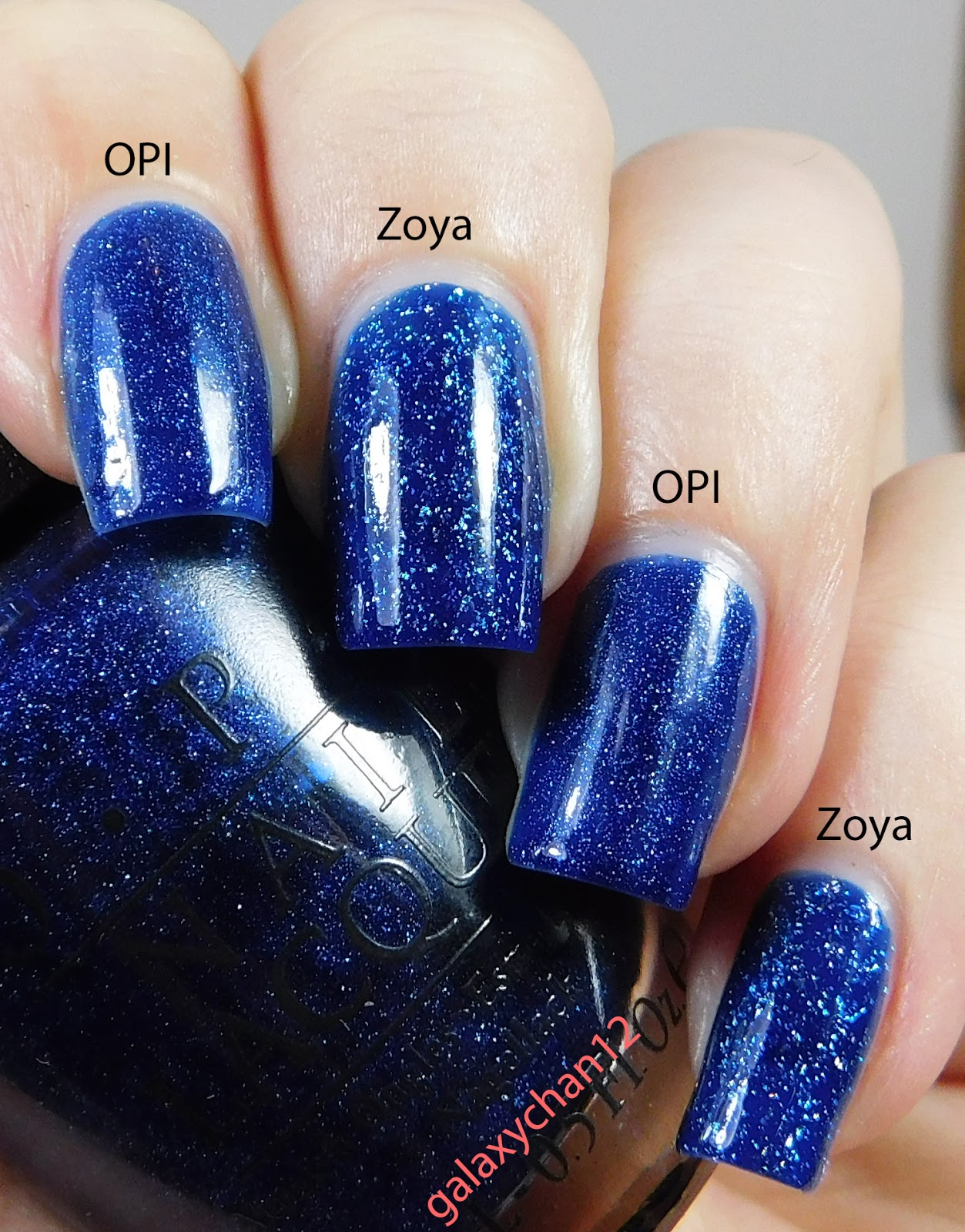 Miss Galaxy Nails & Beauty: Comparisons/Dupes: OPI "Give Me Space ...
