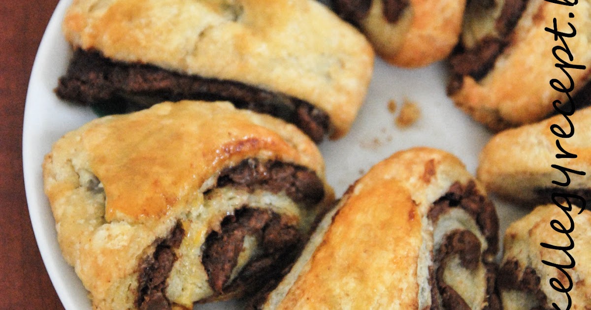 Nutellás rugelach