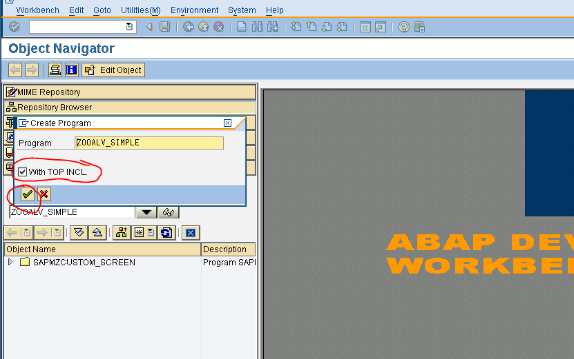 SAP TECH: Basic OO-ALV Report ( SE80 )