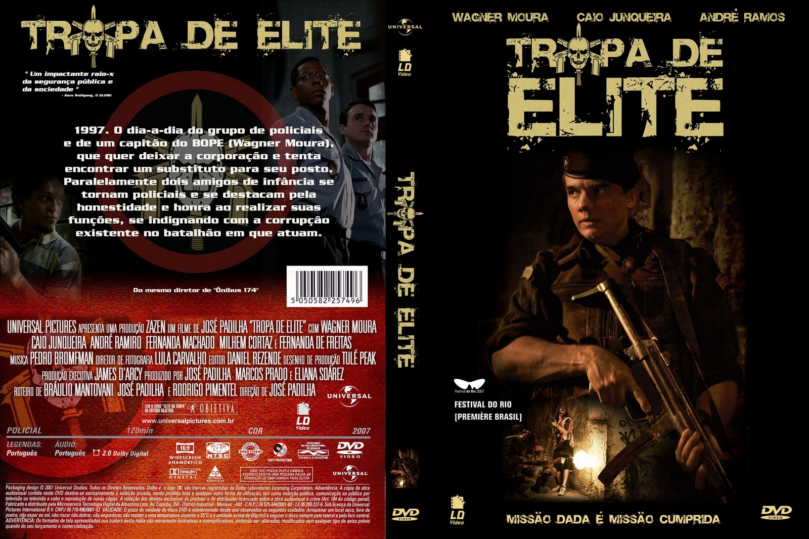 Pirata dos Arquivos: Download Tropa de Elite 1 - Nacional
